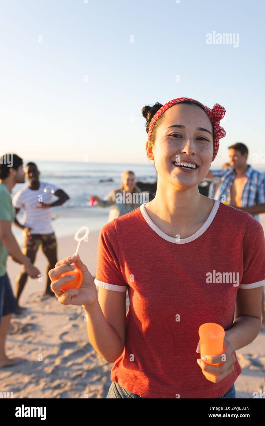 Young woman leisurely enjoying sunny hi-res stock photography and ...