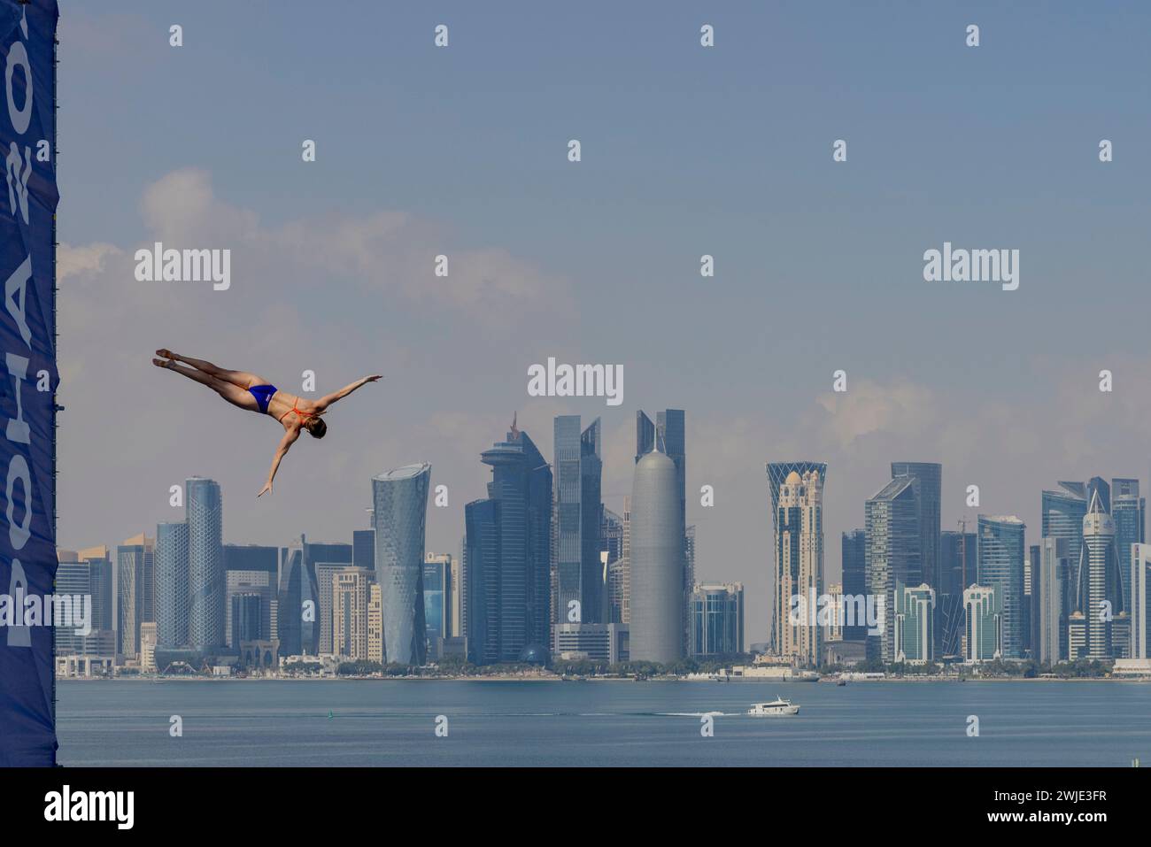 Doha, Qatar. 14th Feb, 2024. DOHA, QATAR - FEBRUARY 14: Ginni van ...