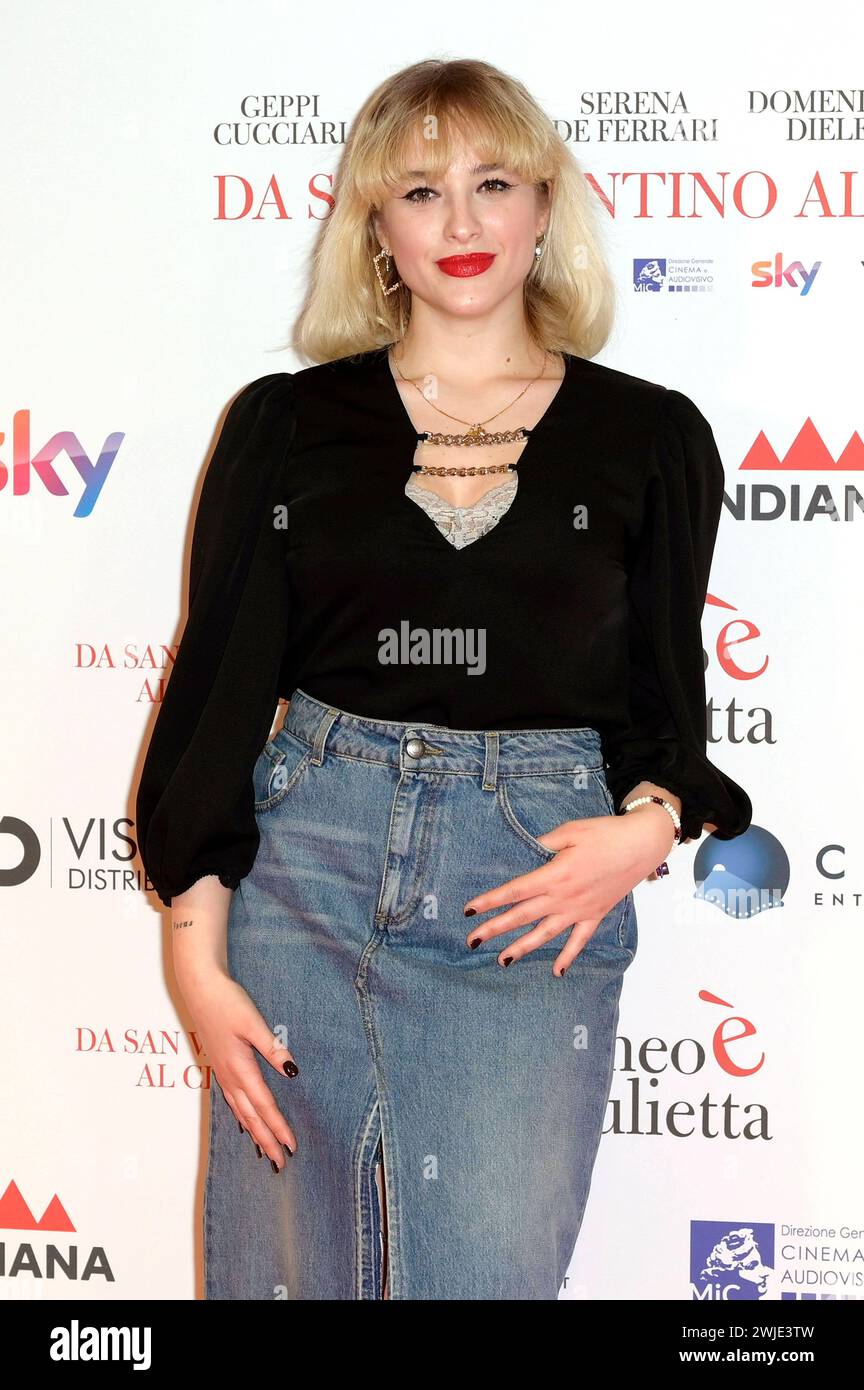 Alessandra Tumolillo bei der Premiere des Kinofilms Romeo e Giulietta ...