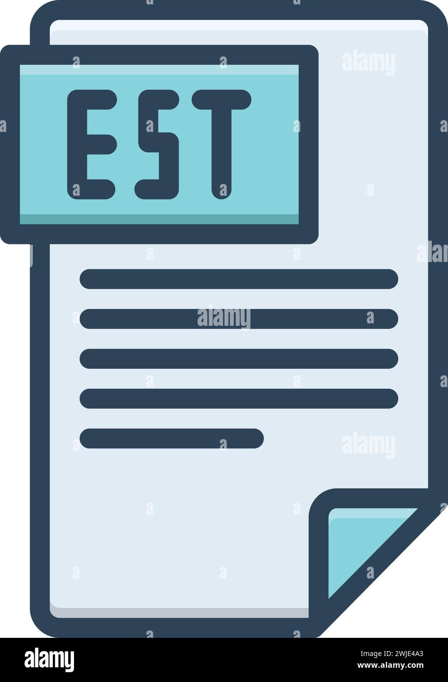 Est logo hi-res stock photography and images - Alamy