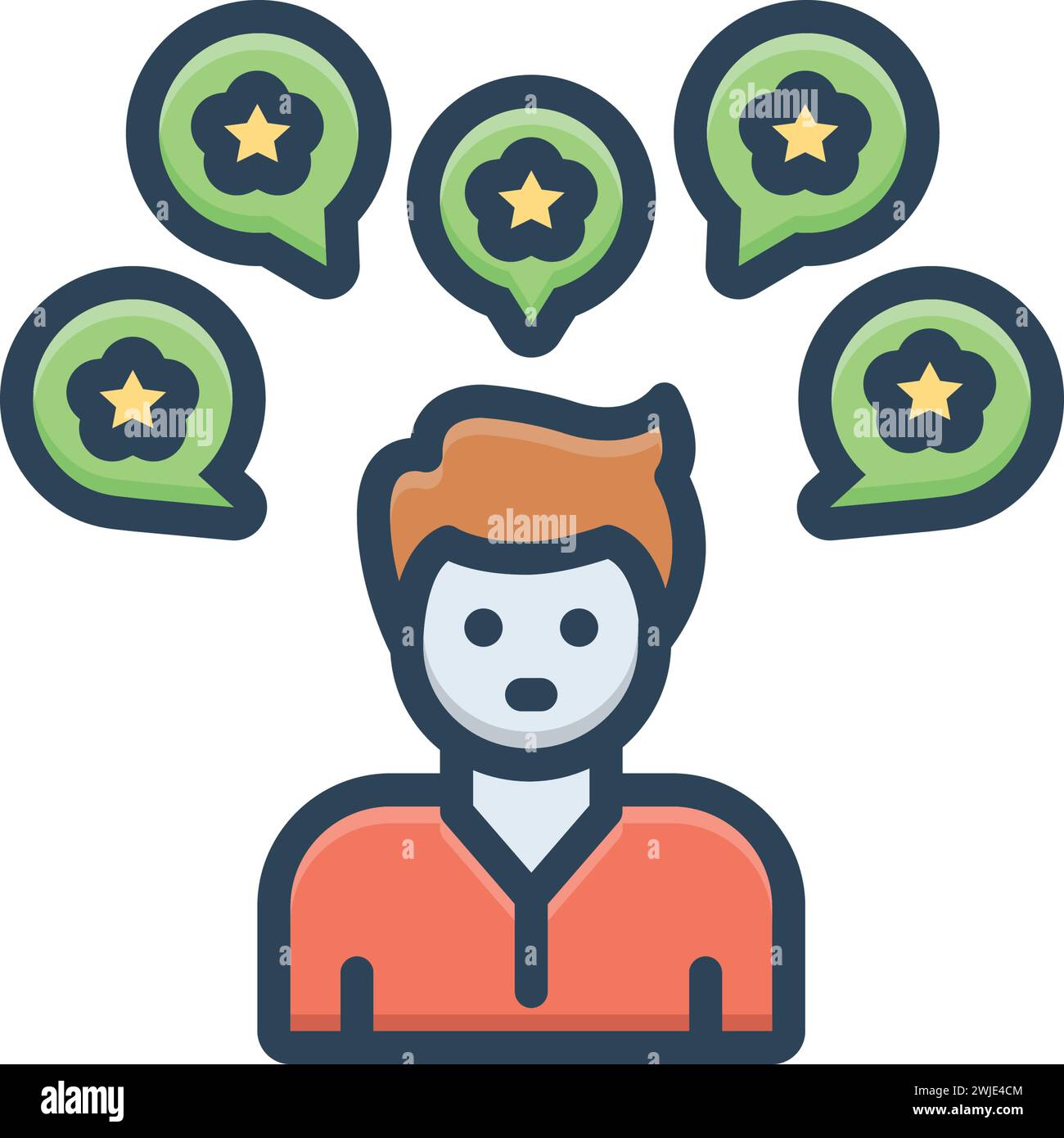 Icon for greatly Stock Vector Image & Art - Alamy
