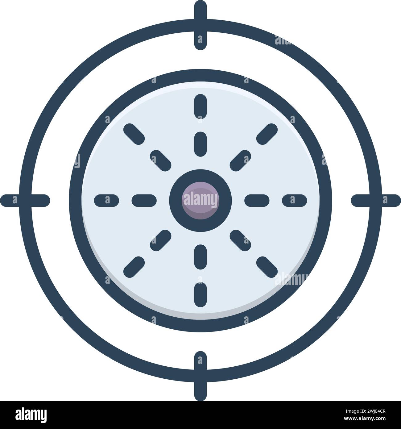 Icon for center; nucleus Stock Vector Image & Art - Alamy