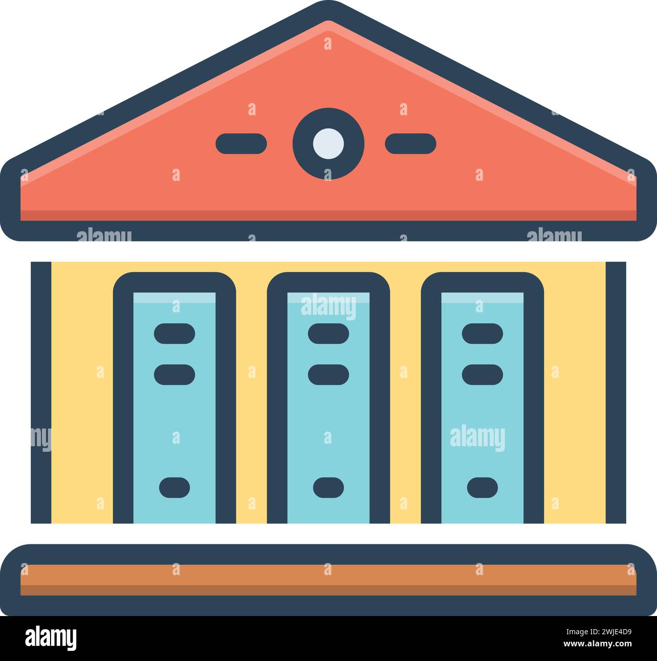 Icon for libraries; book Stock Vector Image & Art - Alamy