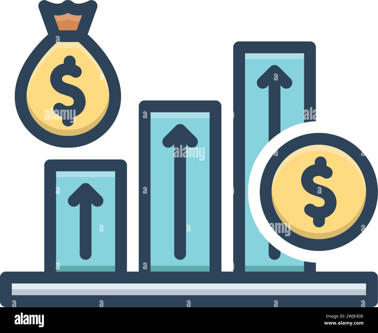 Icon for profit; advantage Stock Vector Image & Art - Alamy