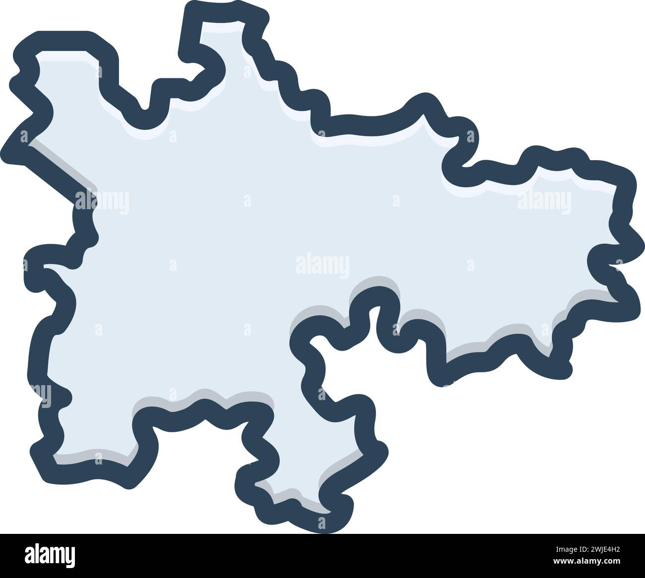 Icon for glasgow; hull shape Stock Vector Image & Art - Alamy