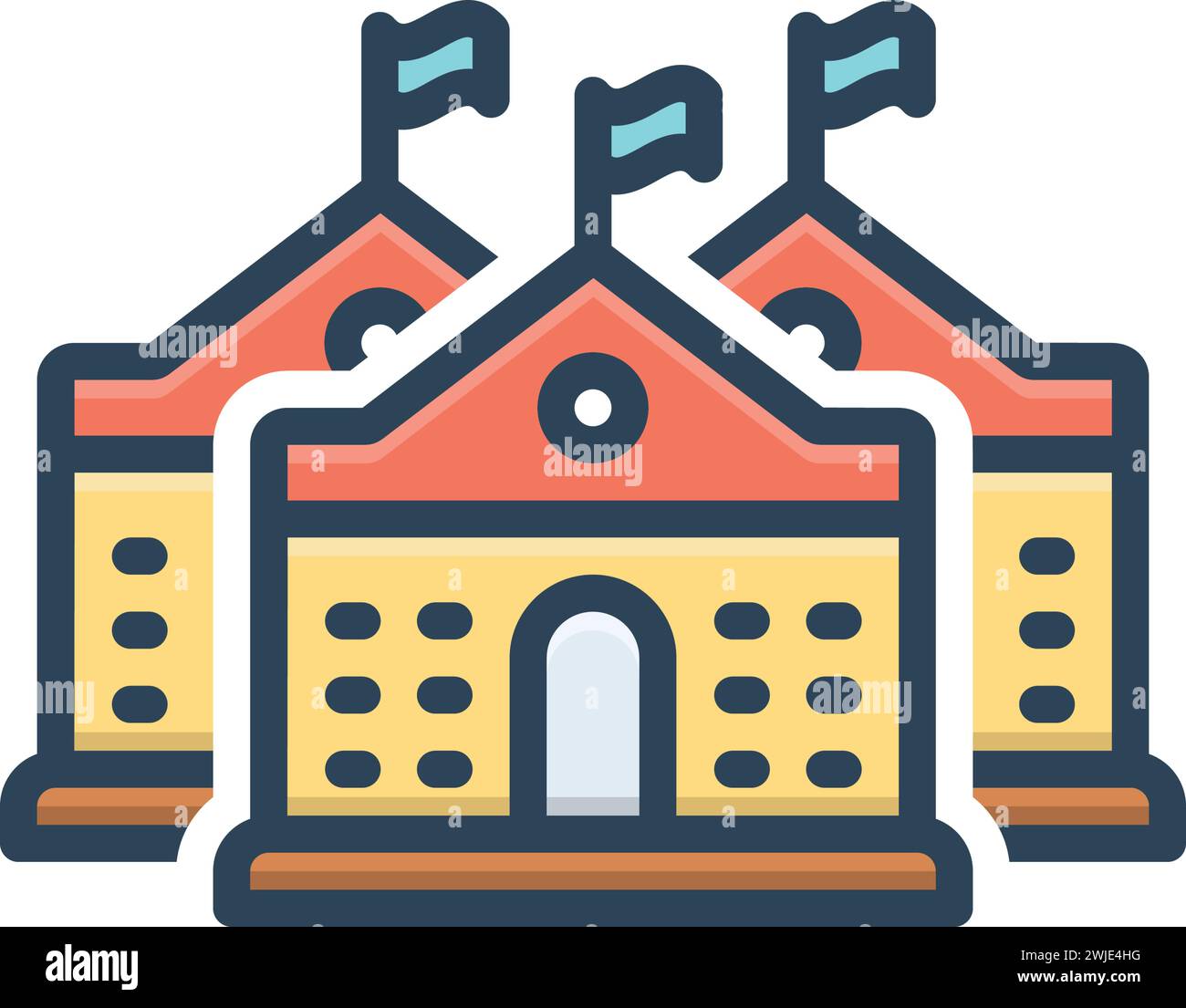 Institutions vector vectors hi-res stock photography and images - Alamy