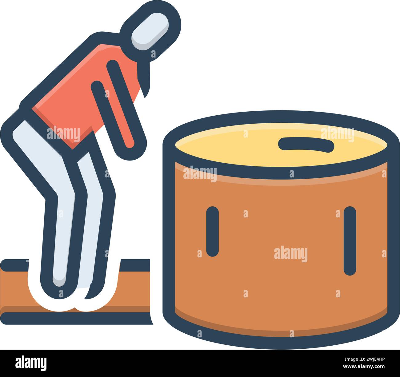 Icon for looking; bow Stock Vector Image & Art - Alamy