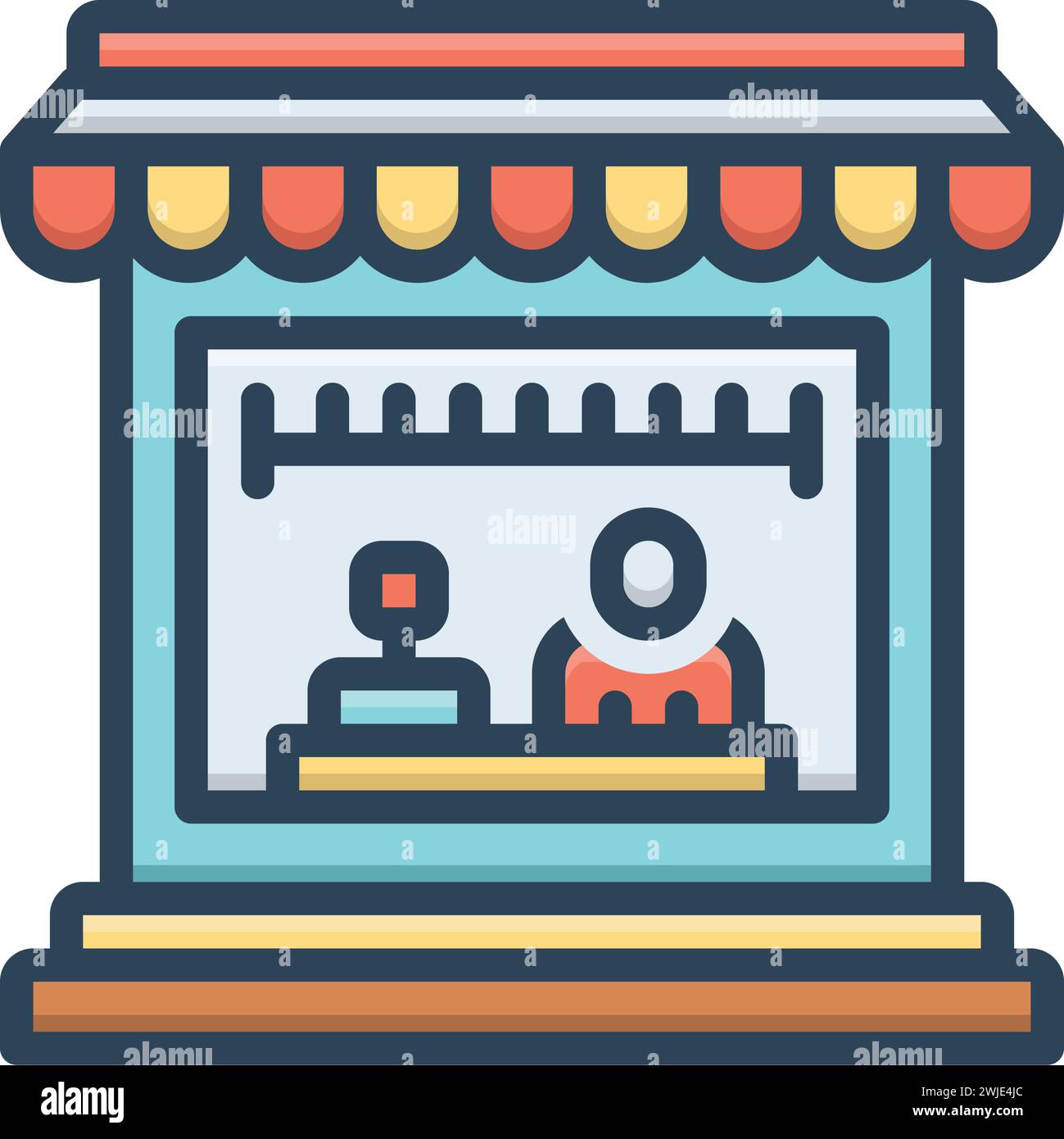 Retailer store Stock Vector Images - Alamy