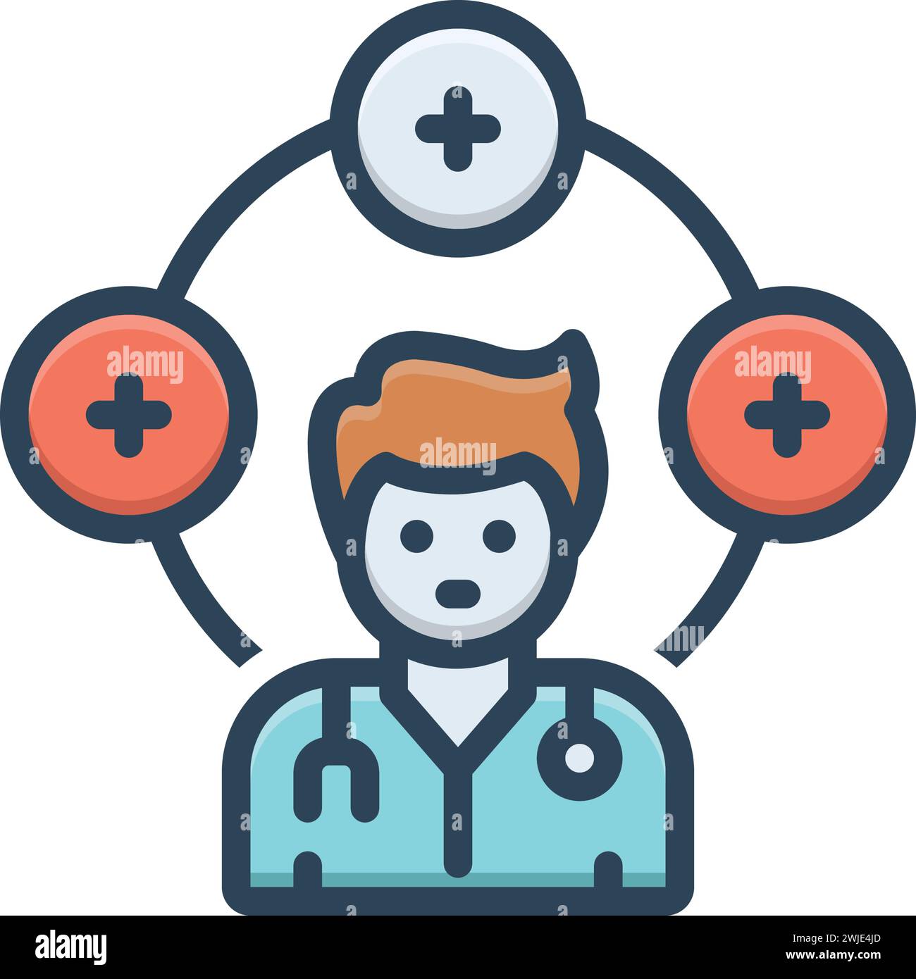 Icon for providing; given Stock Vector Image & Art - Alamy