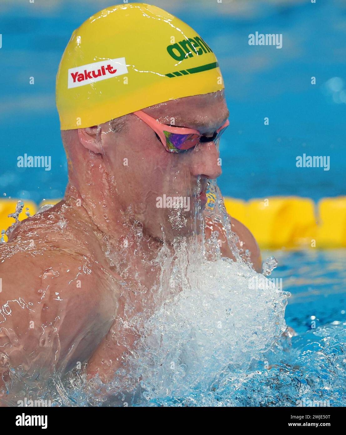 Doha, Qatar. 14th Feb, 2024. Sam Williamson of Team Australia competes ...