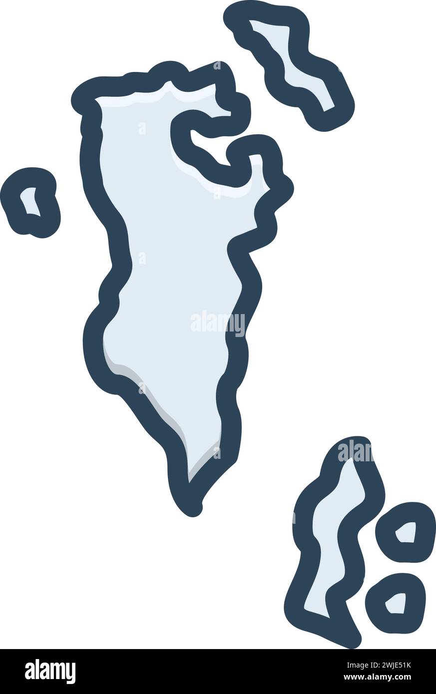 Icon for bahrain,border Stock Vector Image & Art - Alamy