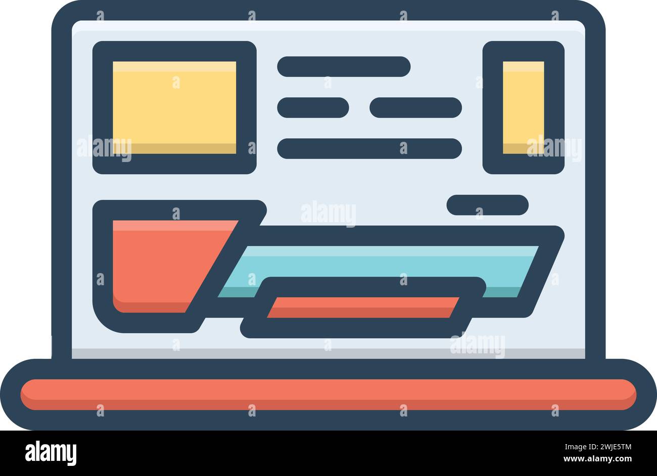 Headlines Stock Vector Images - Alamy