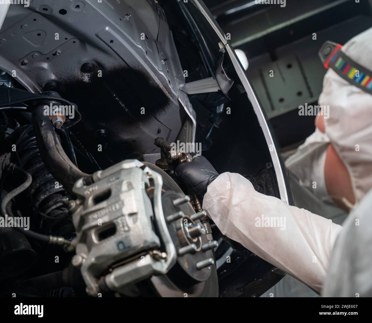 Car anti corrosion treatment hi-res stock photography and images - Alamy