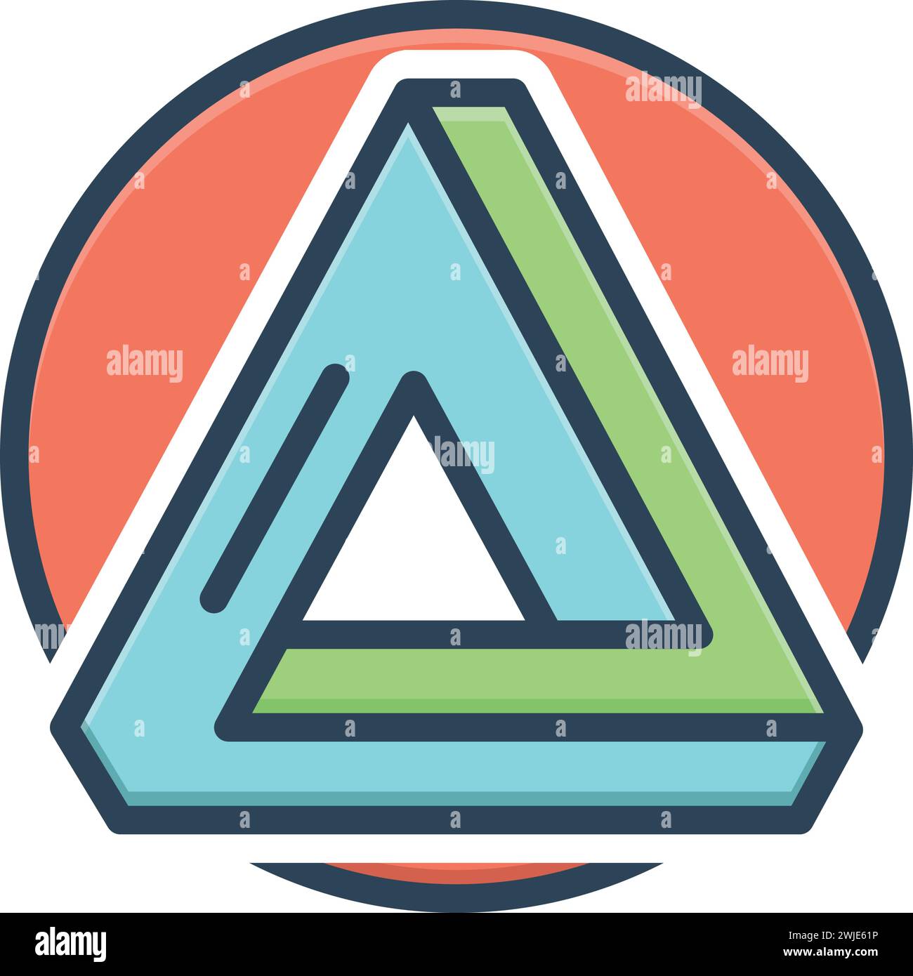 Delta icon Stock Vector Images - Alamy