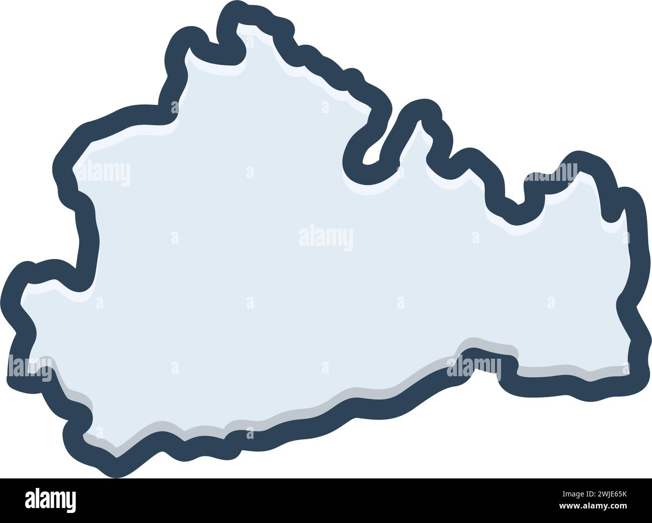 Surrey border Stock Vector Images - Alamy