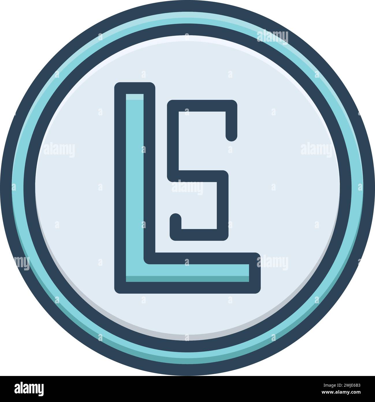 Ls monogram hi-res stock photography and images - Alamy