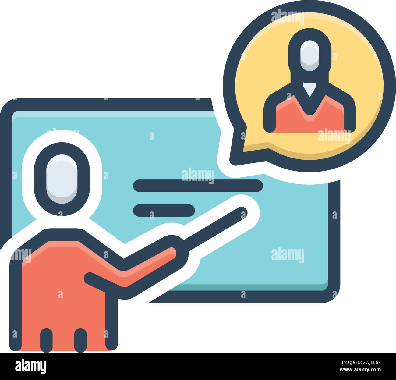Icon for explains, people Stock Vector Image & Art - Alamy