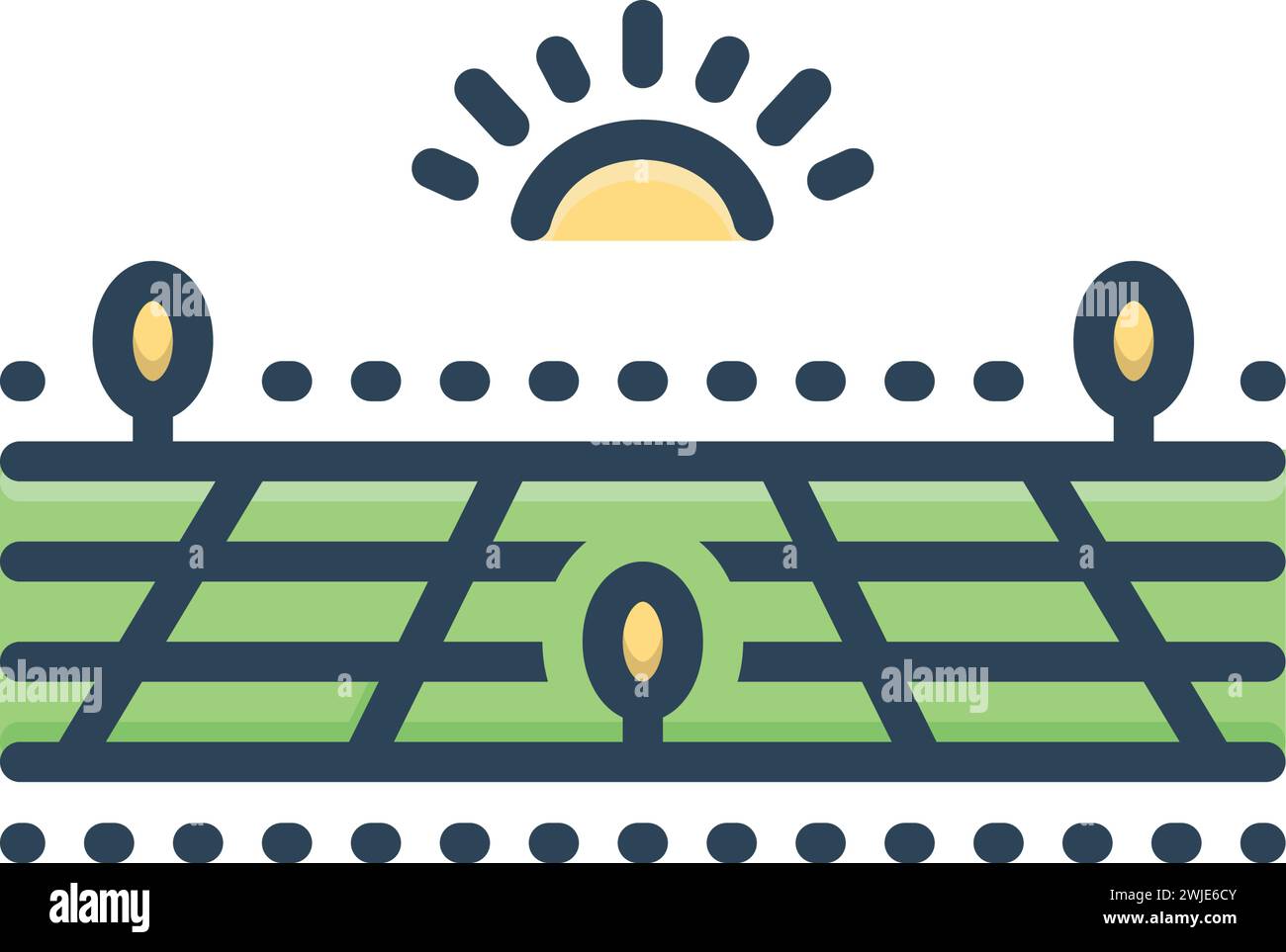 Icon for plain, land Stock Vector Image & Art - Alamy