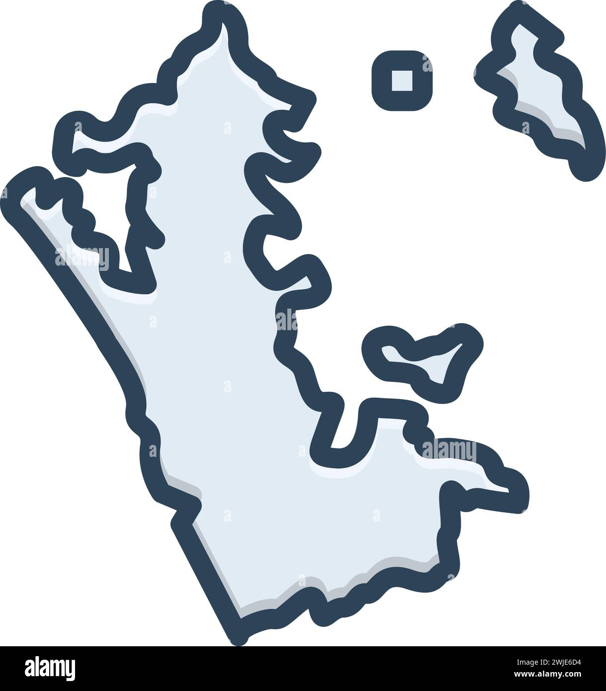 Icon for auckland; map Stock Vector Image & Art - Alamy