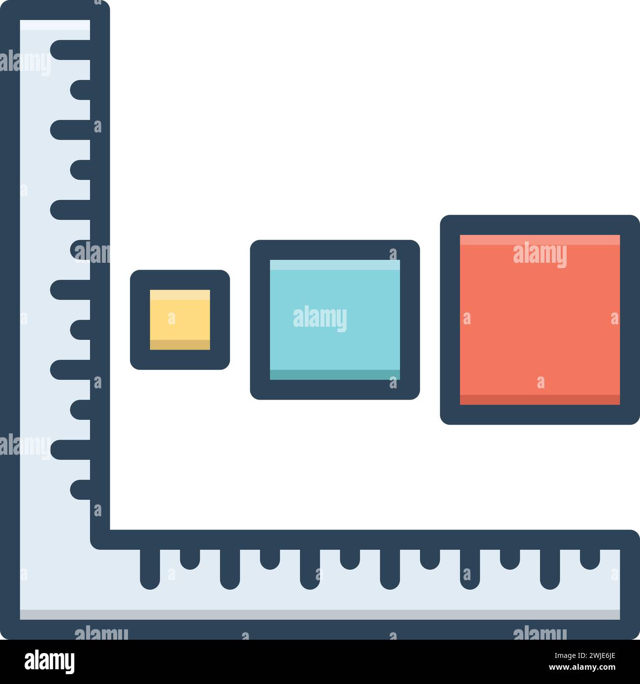 Icon for sizes, figure Stock Vector Image & Art - Alamy