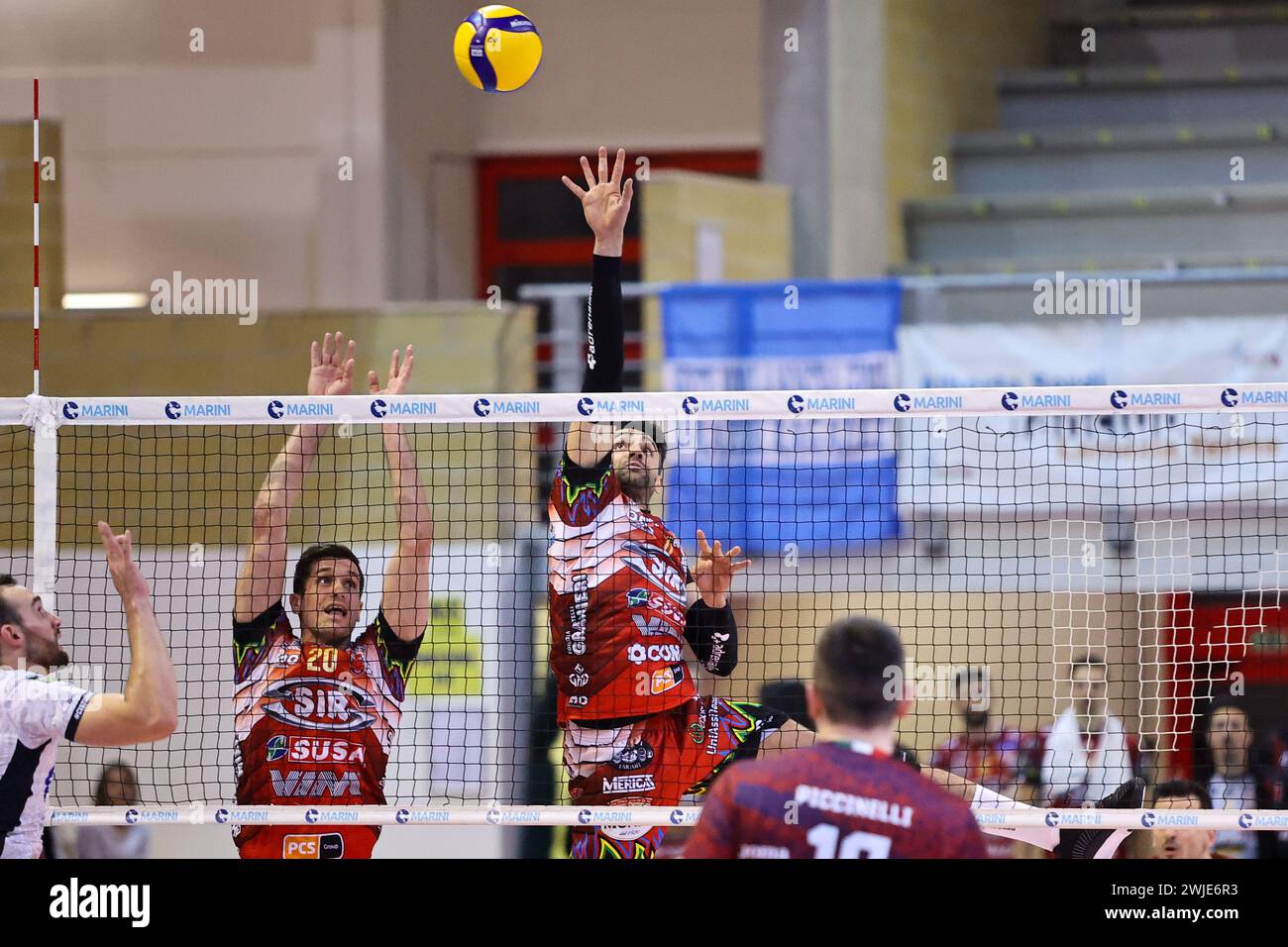 Sebastian Rodrigo Sole (Sir Susa Vim Perugia) during Cisterna Volley vs ...