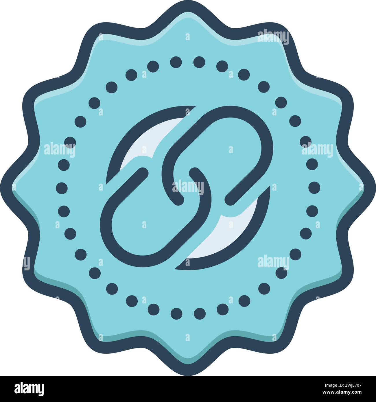 Linking symbol Stock Vector Images - Alamy