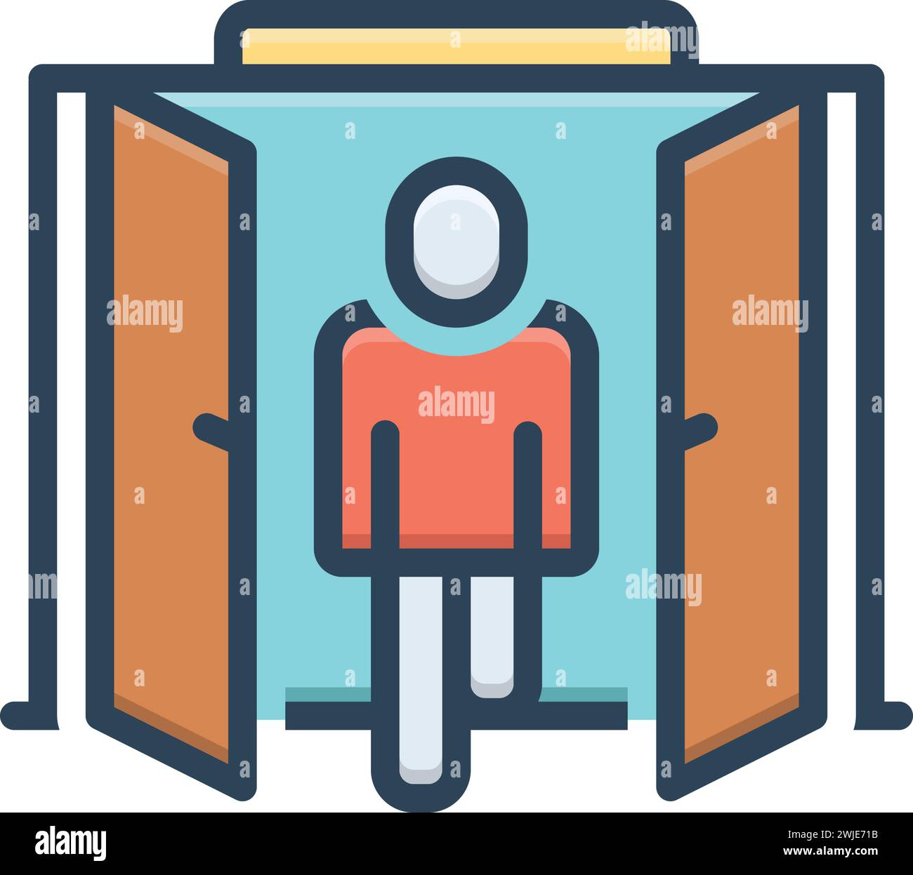 Have entered Stock Vector Images - Alamy