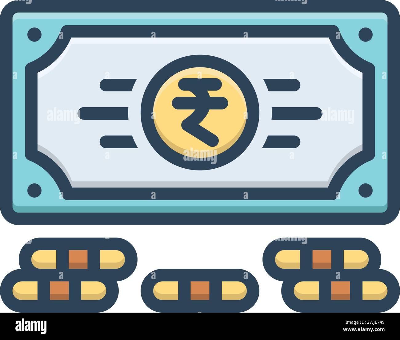 Icon for rs,pkr Stock Vector Image & Art - Alamy