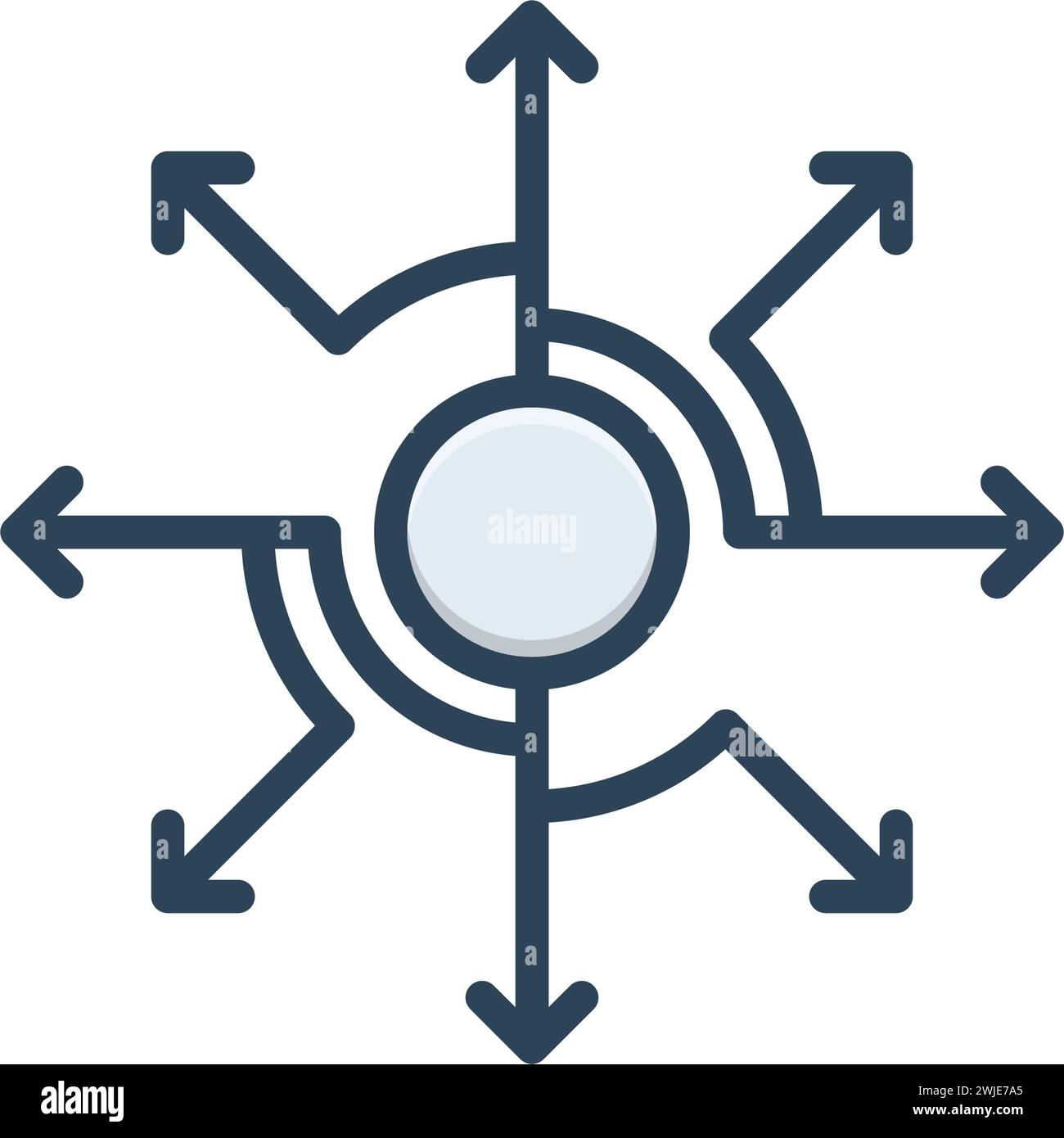 Expand circle hi-res stock photography and images - Alamy