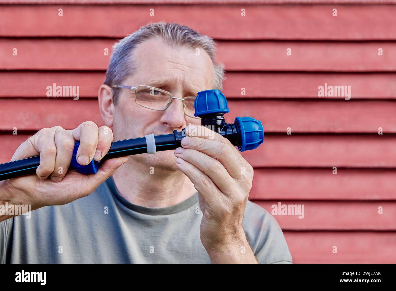 Triple pipes hi-res stock photography and images - Alamy