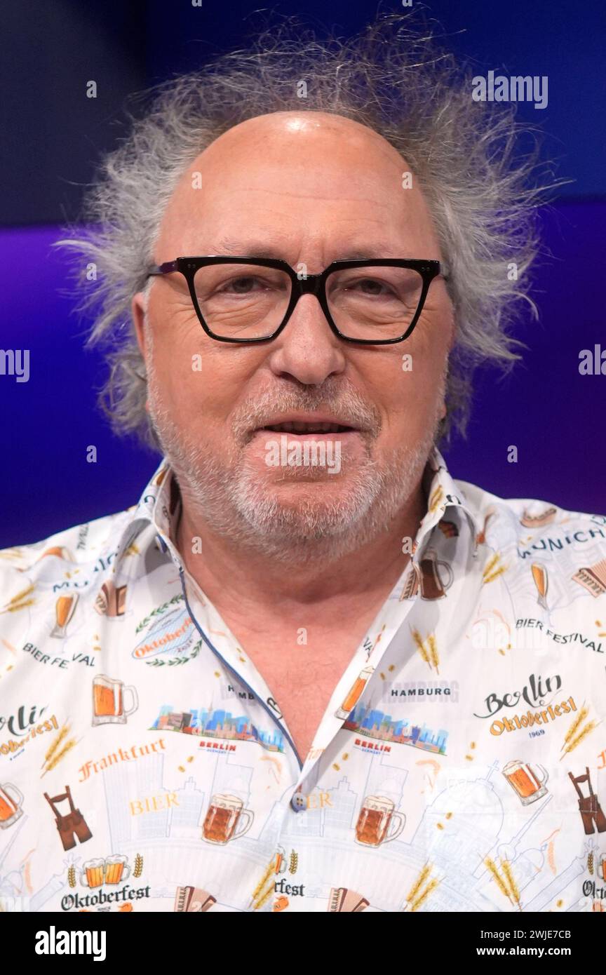 Urban Priol in der ARD-Talkshow maischberger im Studio Berlin Adlershof ...