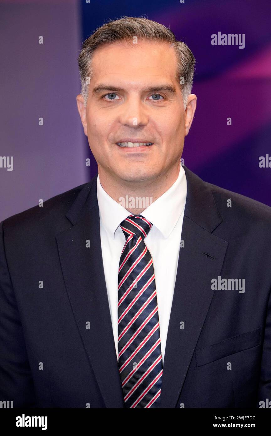 Frederik Pleitgen in der ARD-Talkshow maischberger im Studio Berlin ...