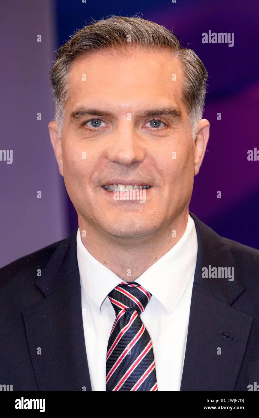 Frederik Pleitgen in der ARD-Talkshow maischberger im Studio Berlin ...