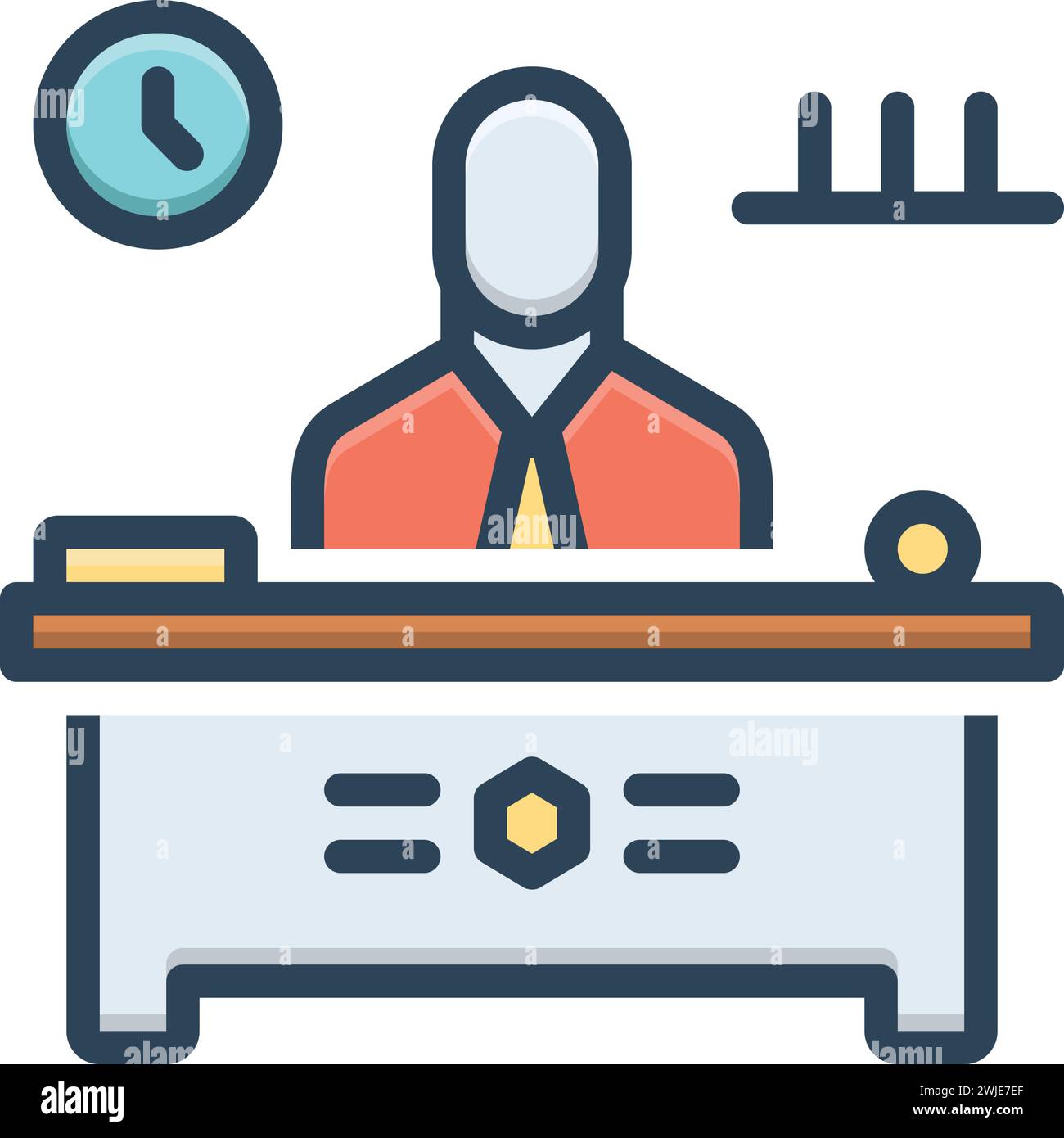 Principal office school Cut Out Stock Images & Pictures - Alamy