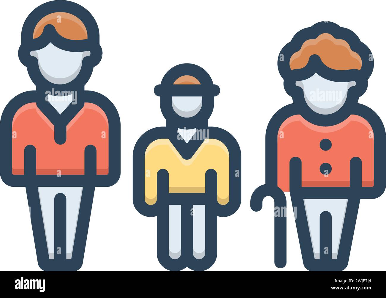 Life stage vector vectors hi-res stock photography and images - Alamy