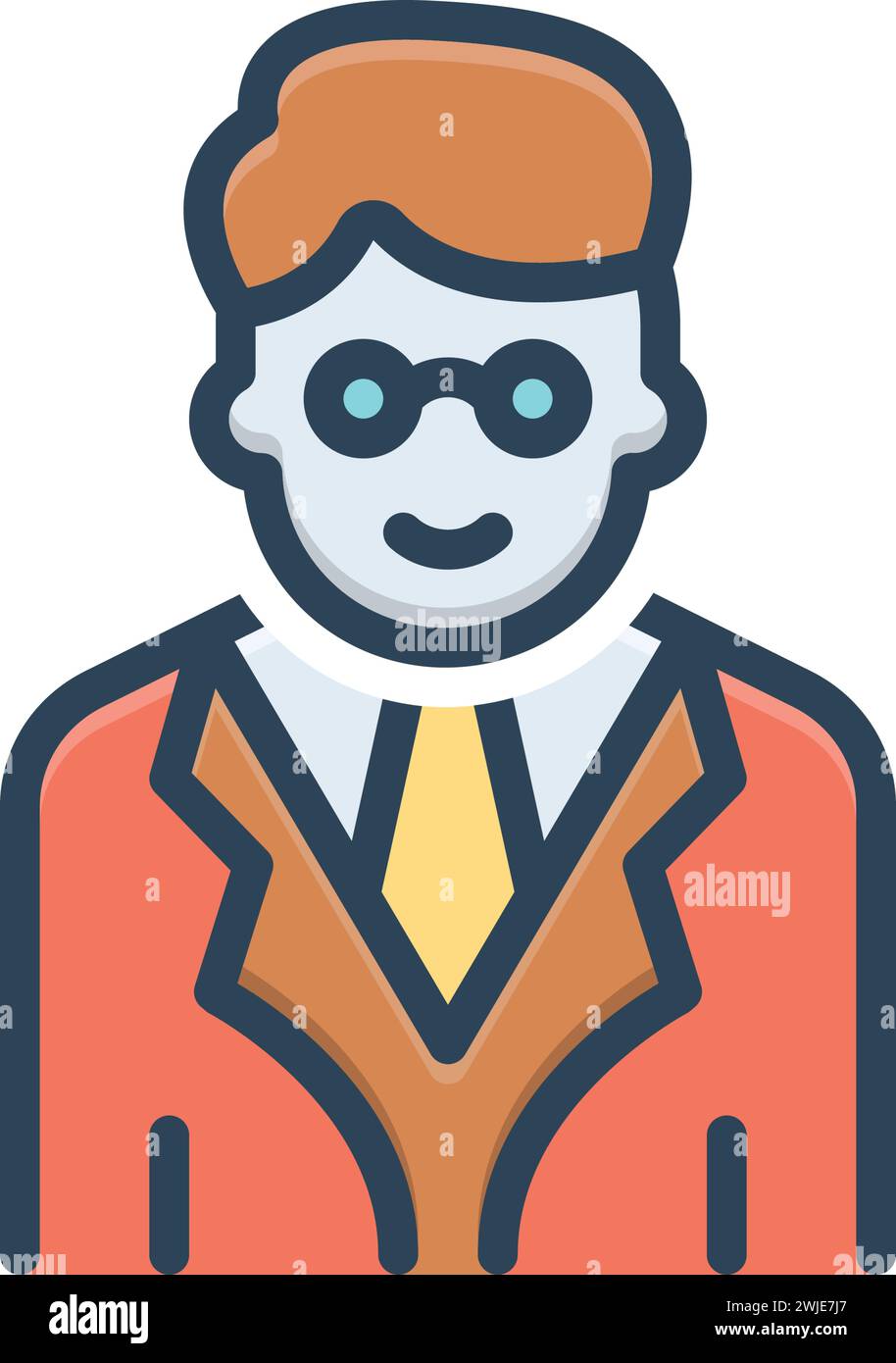Icon professional ceo Cut Out Stock Images & Pictures - Alamy