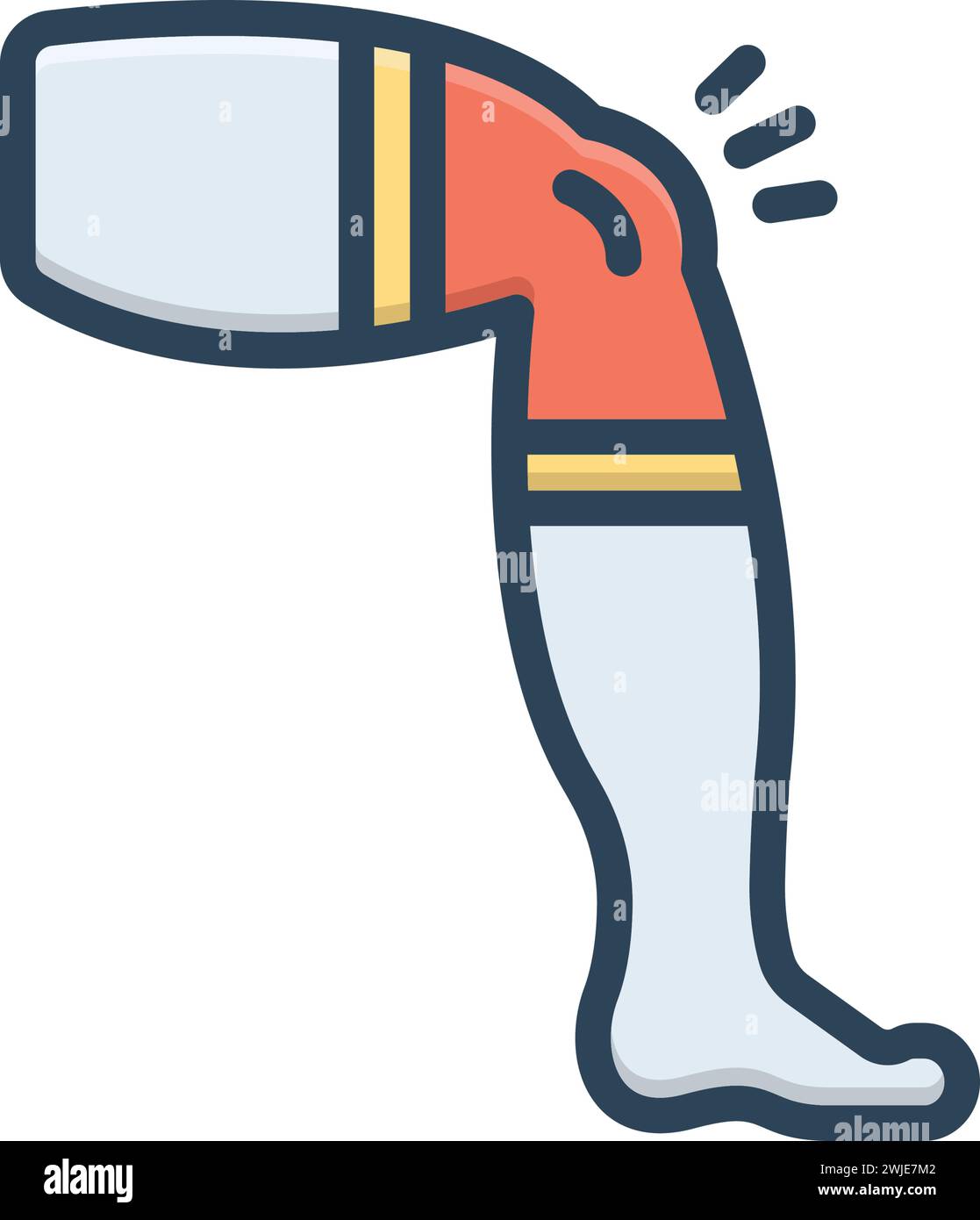 Icon for knee,injury Stock Vector Image & Art - Alamy