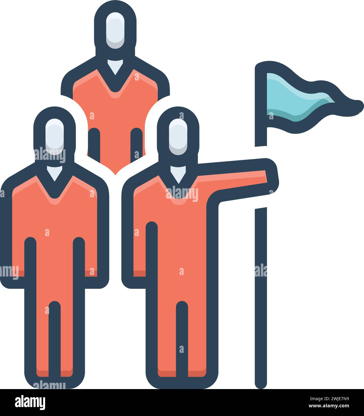 Candidate procession Stock Vector Images - Alamy