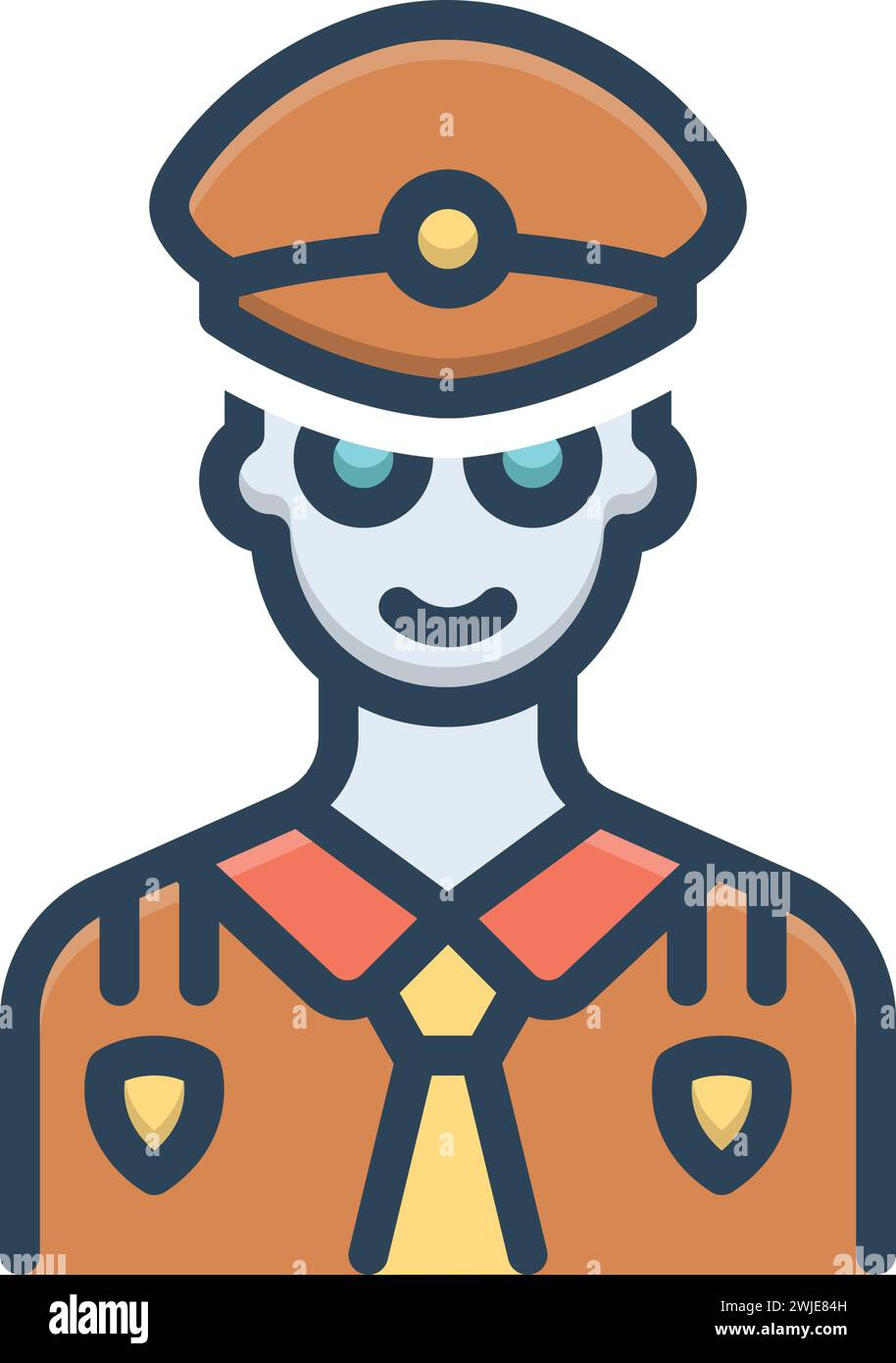 Major cap Stock Vector Images - Alamy