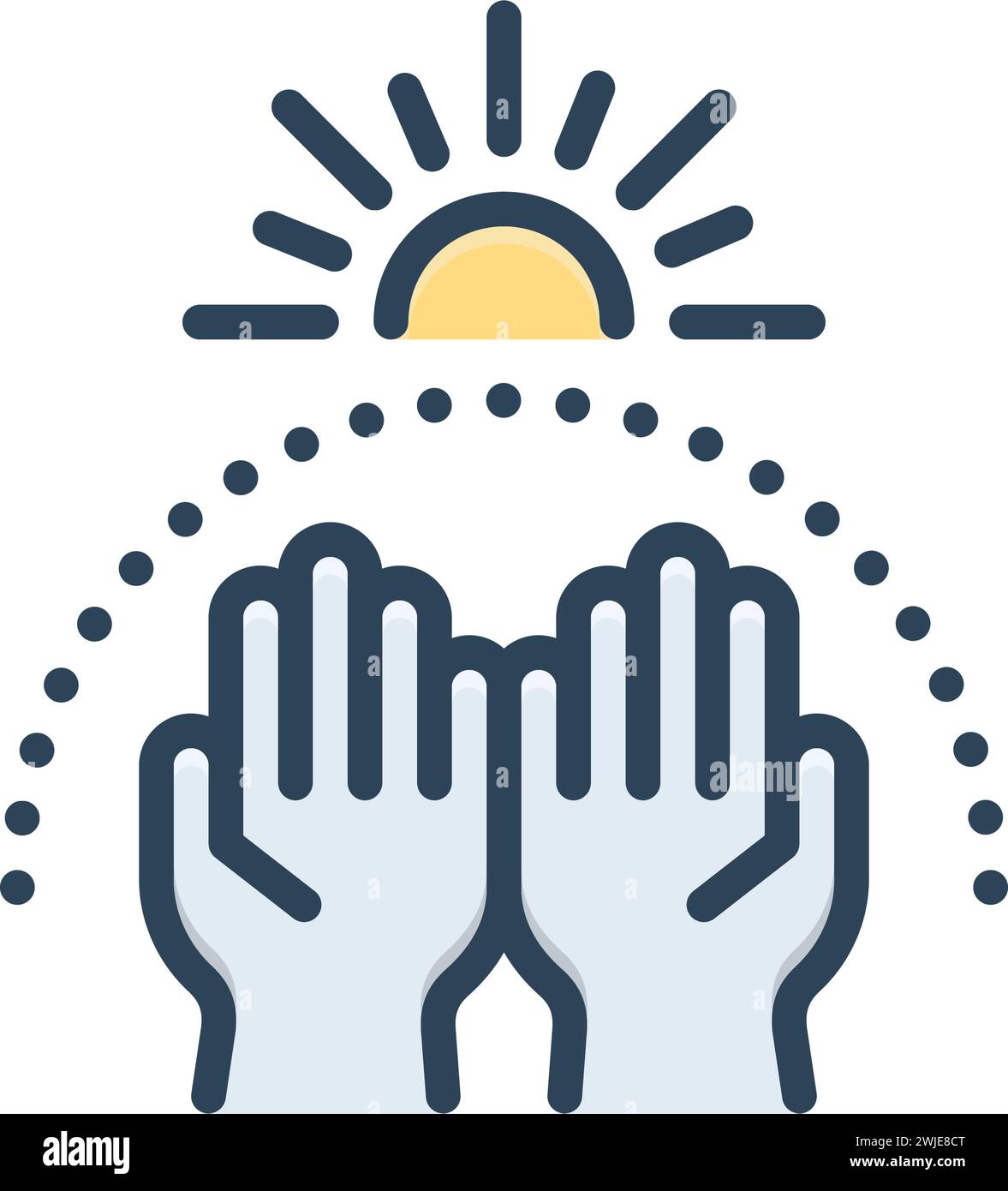 Ray of hope Stock Vector Images - Alamy