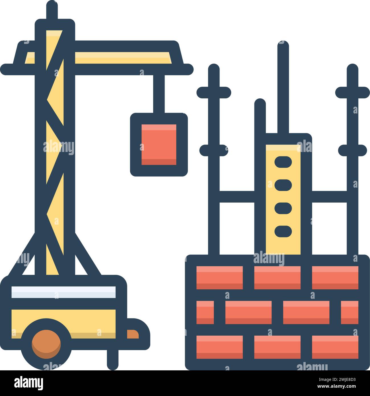 Icon for constructed,build Stock Vector Image & Art - Alamy