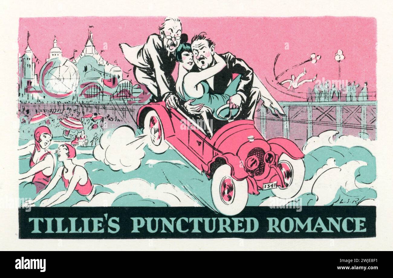 Promotional artwork from 1927 for W.C. FIELDS LOUISE FAZENDA CHESTER ...