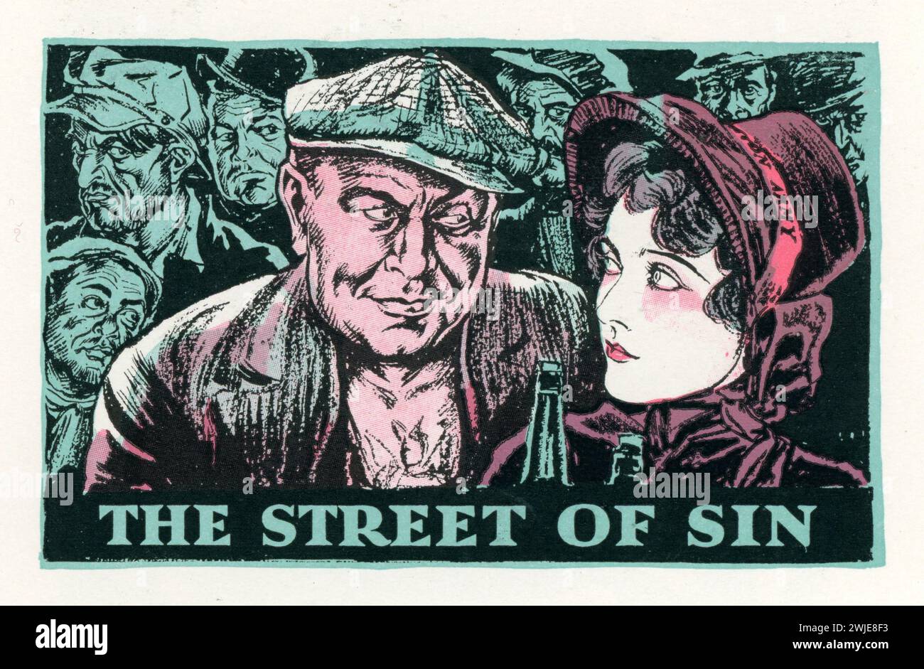 Promotional artwork from 1927 for EMIL JANNINGS and FAY WRAY in THE ...
