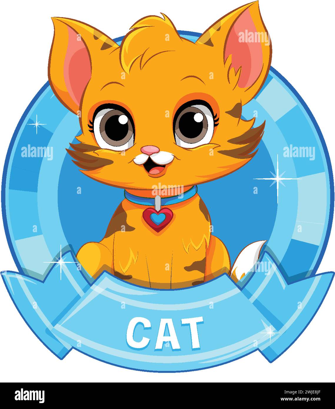 Animated emblem Stock Vector Images - Alamy