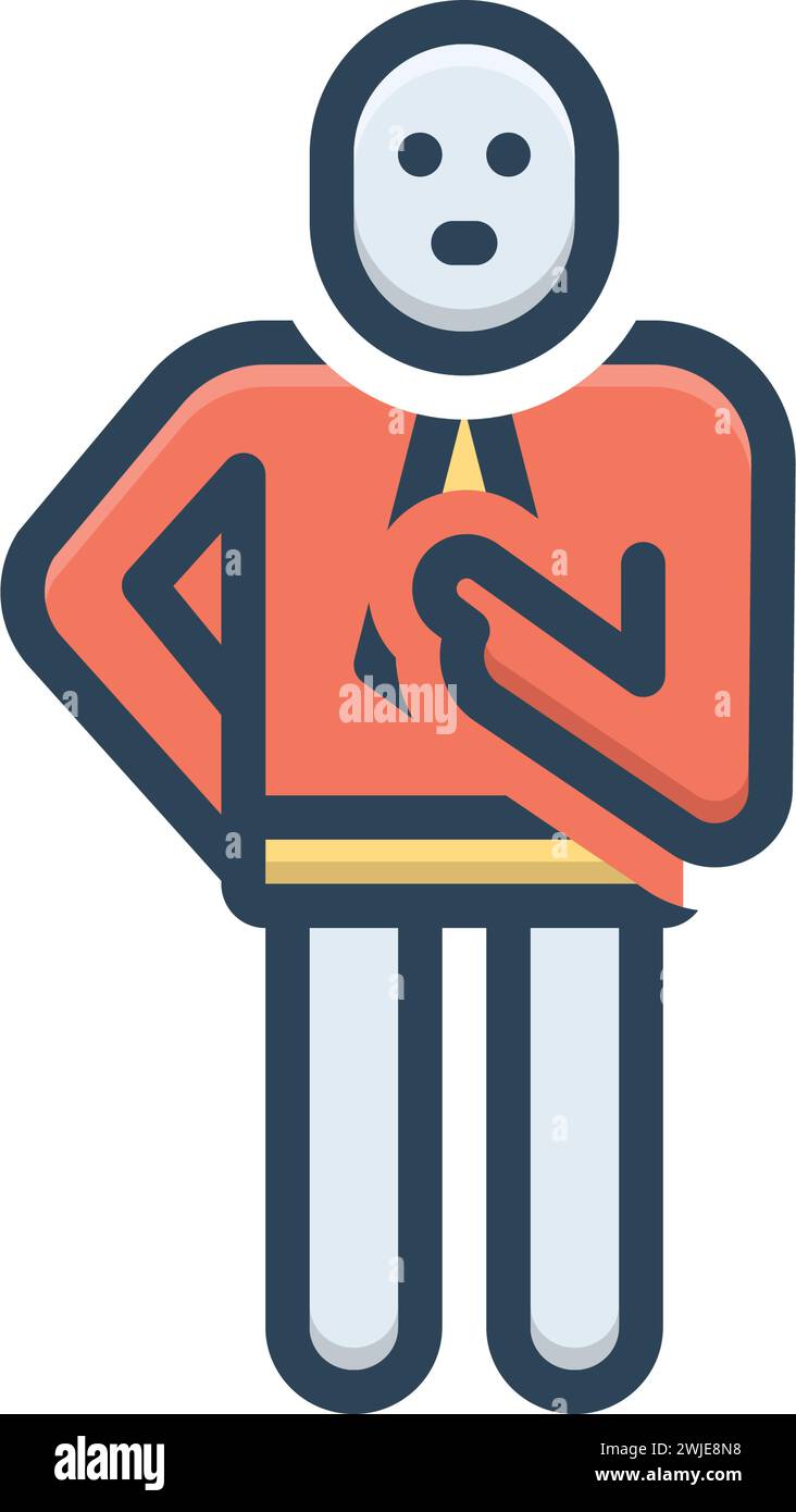 Icon for himself,myself Stock Vector Image & Art - Alamy