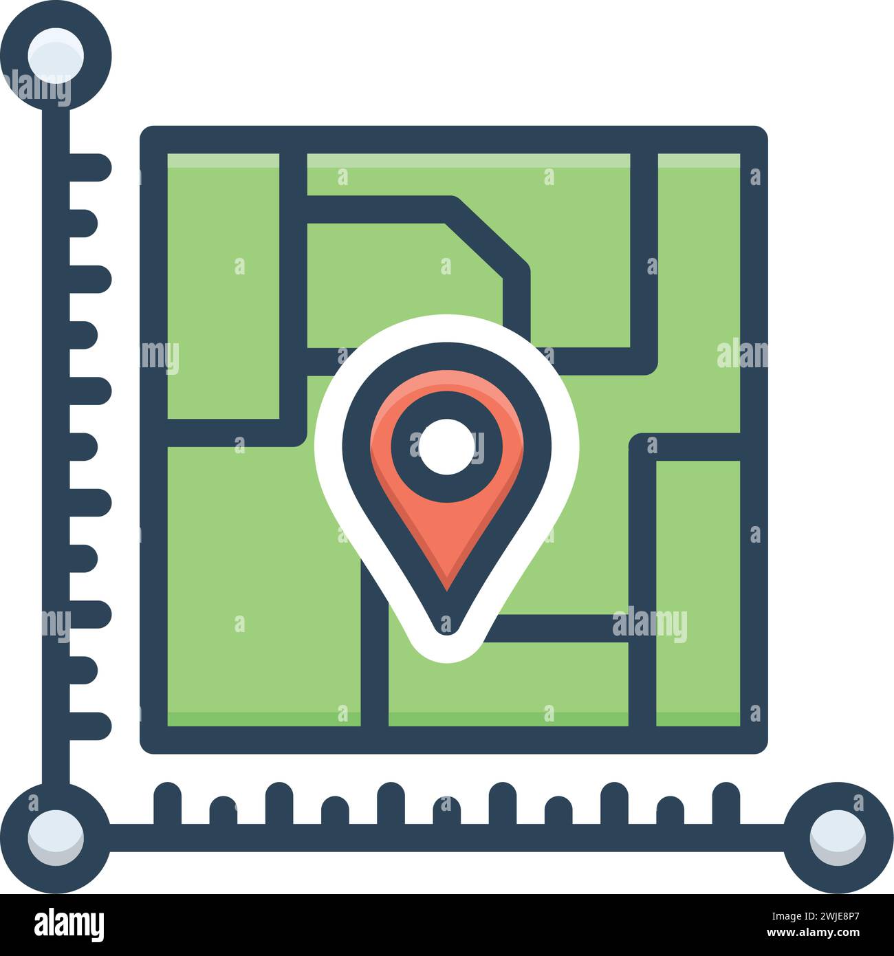 Land areas Stock Vector Images - Alamy