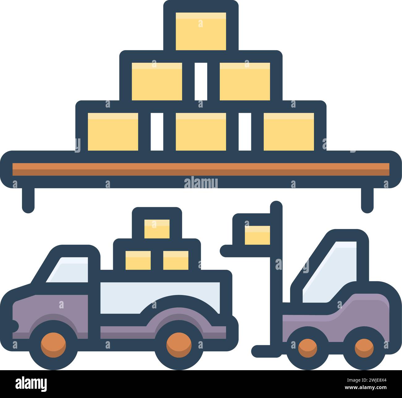 Icon for shipment,package Stock Vector Image & Art - Alamy