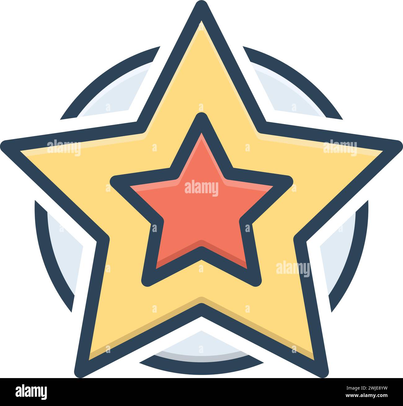 Heavenly star Stock Vector Images - Alamy