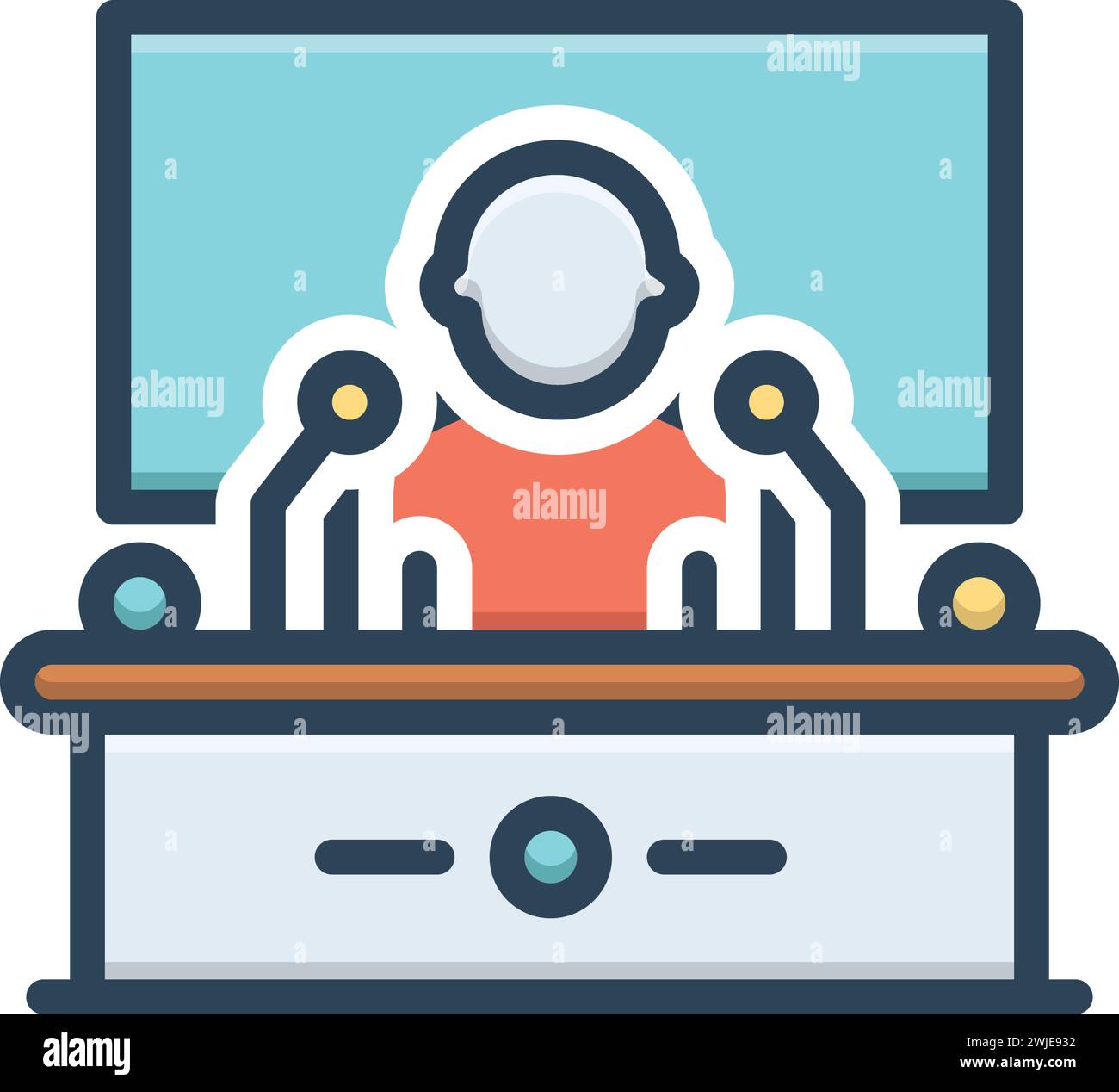 Icon for announce,speaker Stock Vector Image & Art - Alamy