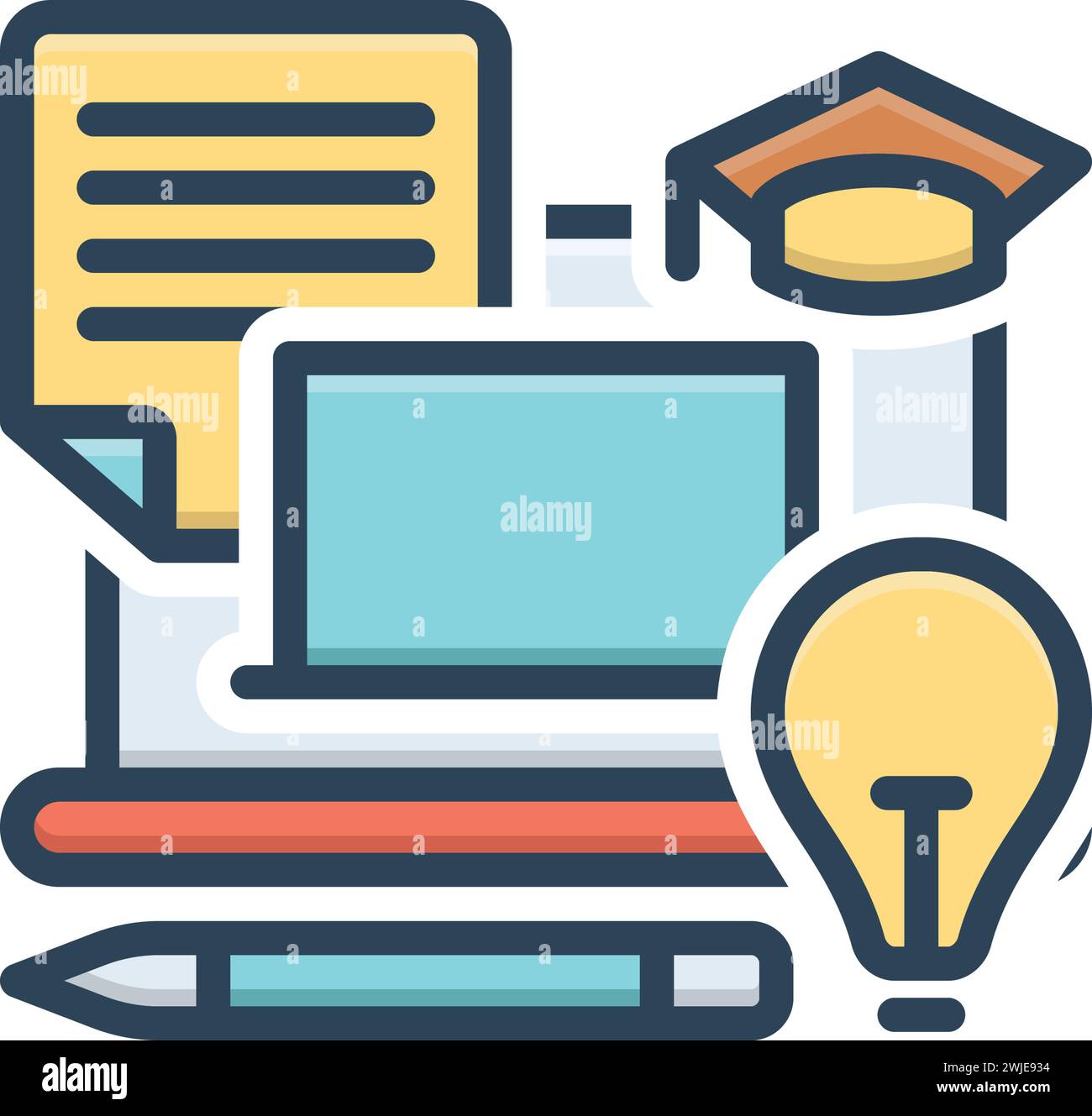 Icon for instructional,informational Stock Vector Image & Art - Alamy